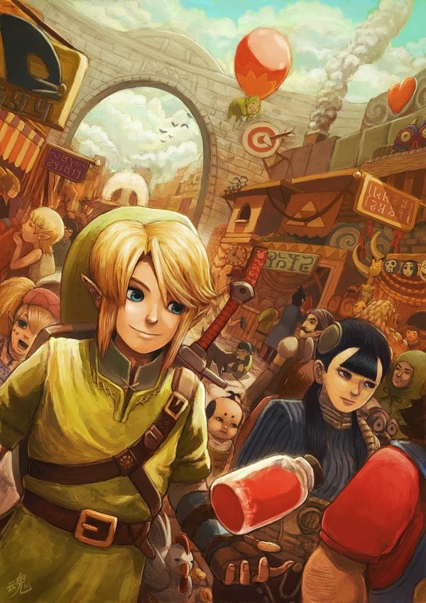 Sharing Inspiration : AWESOME LEGEND OF ZELDA FANART! :D