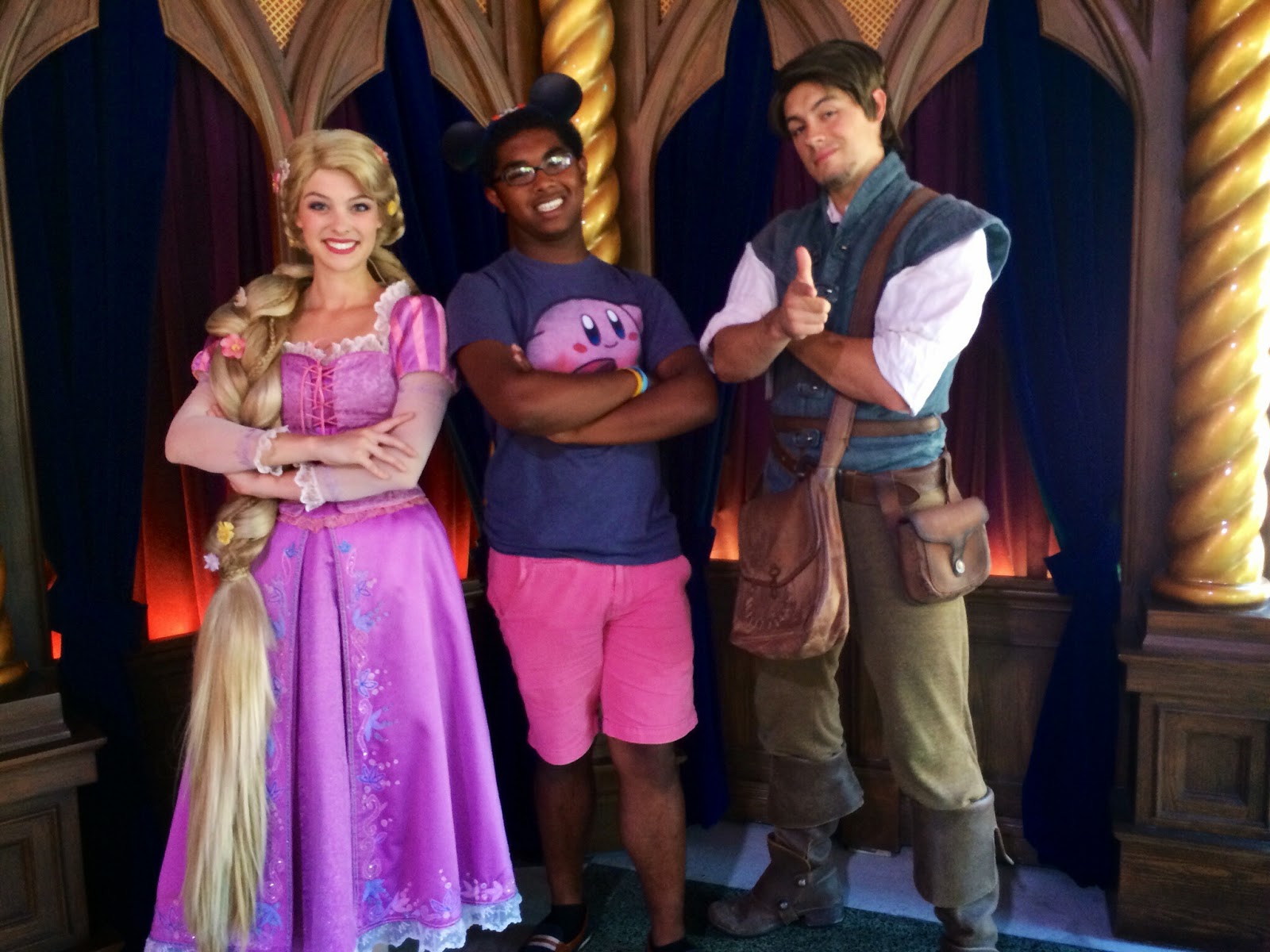 Sorcerer Lito's Ultimate Disney Blog: Flynn Rider and Rapunzel - Disneyland