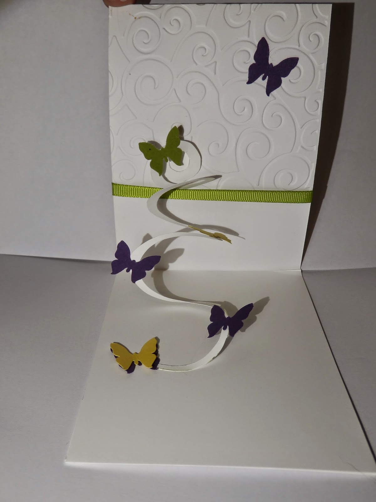 Bloom For You spiral pop-up card