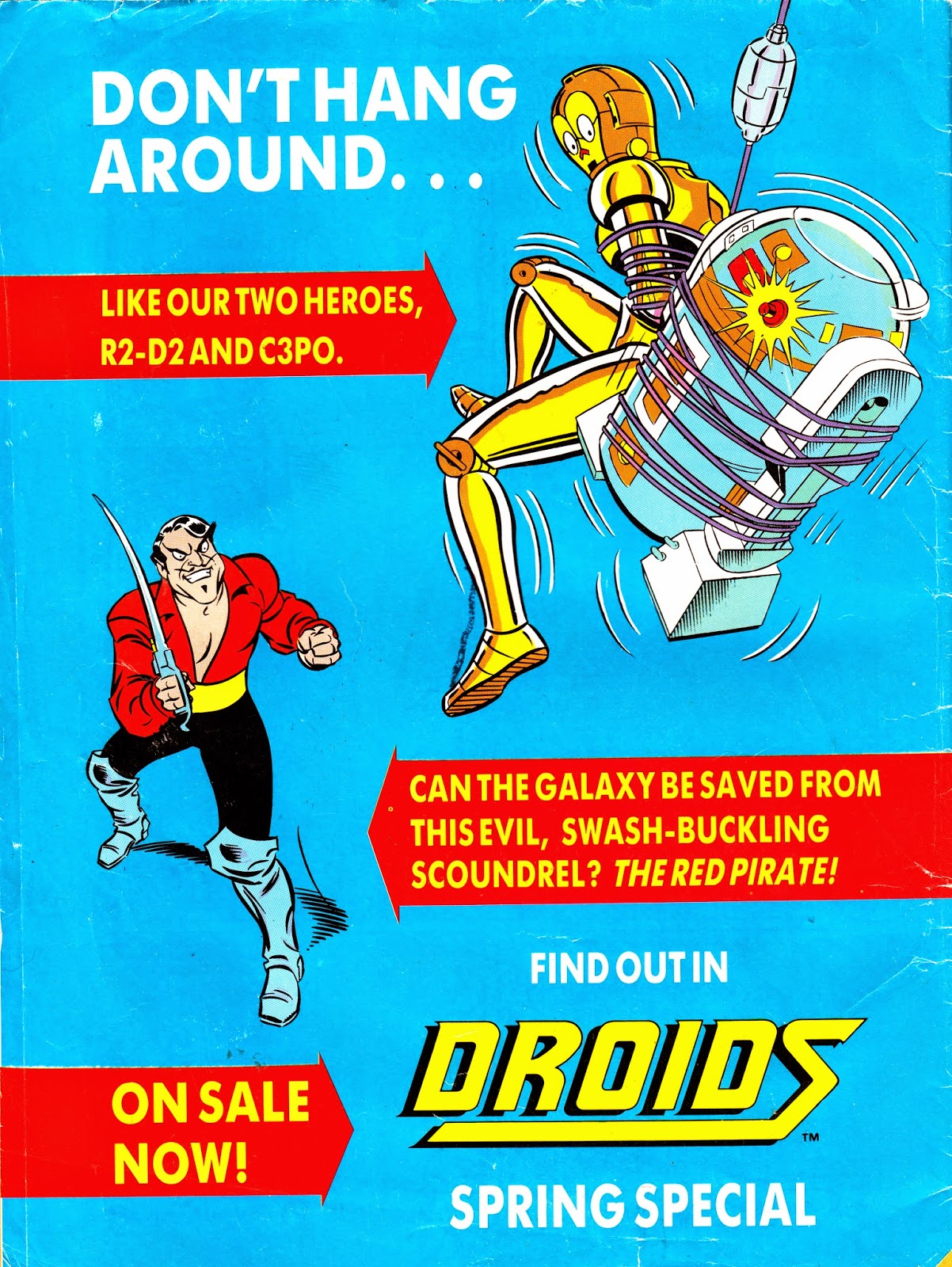 STARLOGGED - GEEK MEDIA AGAIN: 1989: DROIDS SPRING SPECIAL House Ad ...