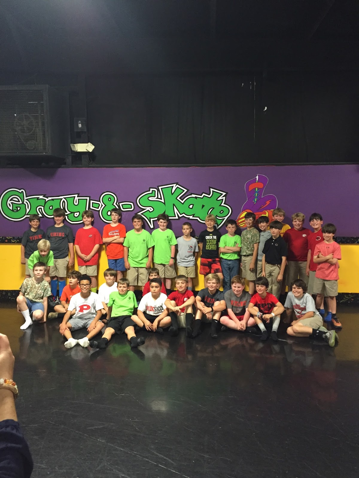 FPD 4th Grade News and Notes...: Gray 8 Skate Party