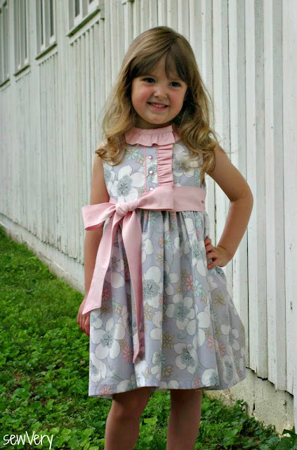 sewVery: The Cottage Mama Pattern Tour: Miss Matilda Dress