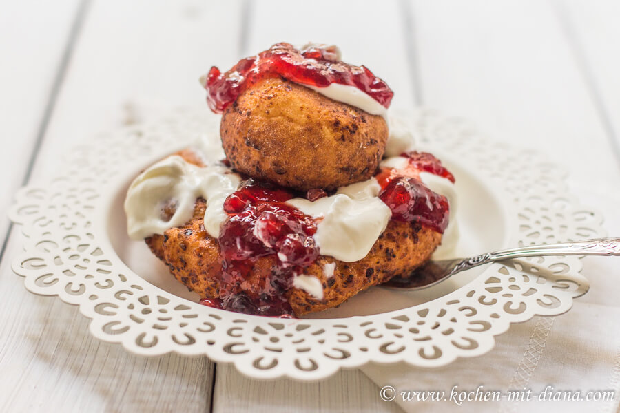 Papanasi – romanian doughnuts - Cooking with Diana