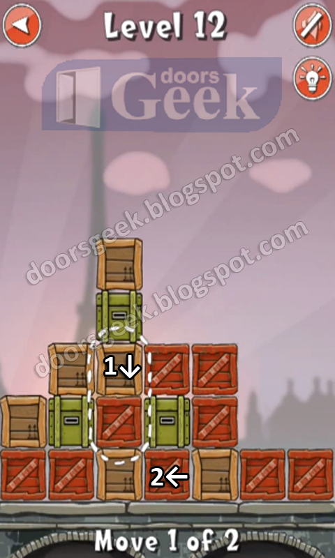 Move the Box [Paris] Level 12 ~ Doors Geek
