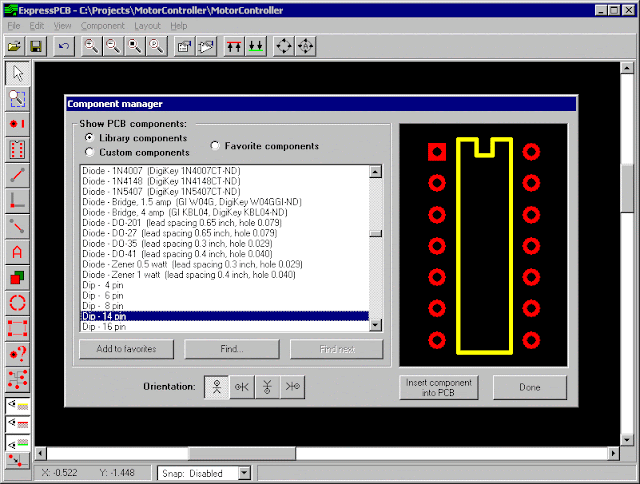 Tutorial ExpressPCB dan Pemilihan Komponen
