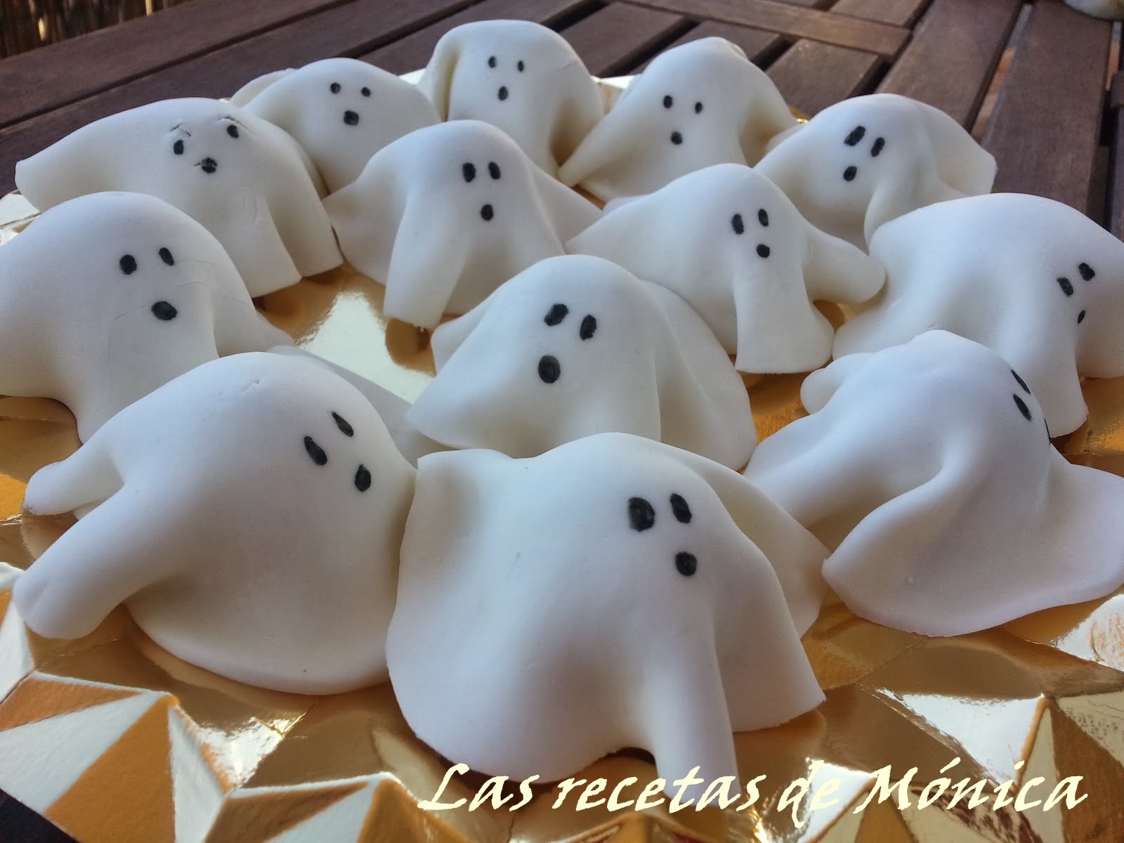 Las recetas de Mónica: Fantasmitas