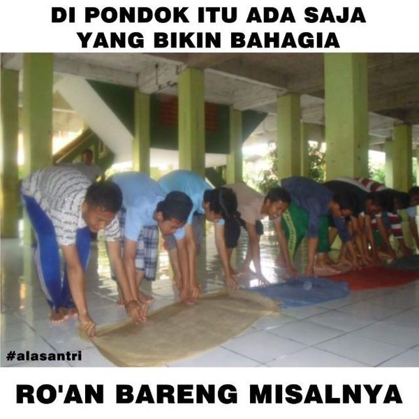 Lihatlah Kumpulan Meme Santri Ini! Woww..!