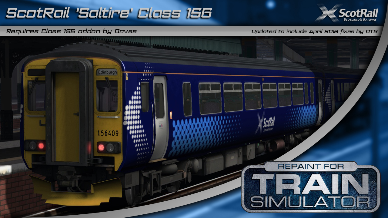 DPSimulation: First Scotrail and Saltire Class 156 Update