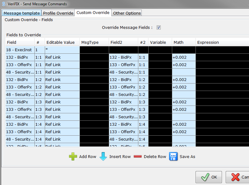 Setting Up veriFIX Repeating Groups