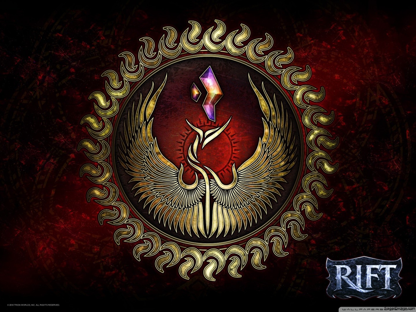 MMO Rift Wallpaper Fan Art Poster | Zeromin0