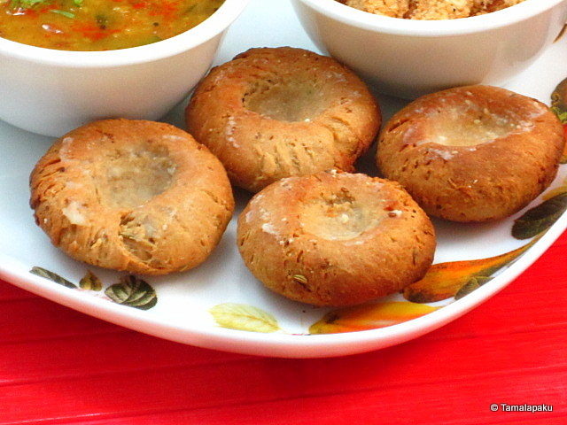 Dal - Baati - Churma For ICC Jan 2013 ~ Tamalapaku