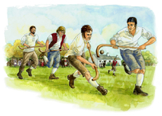 Old European culture: The invasions of hurlers