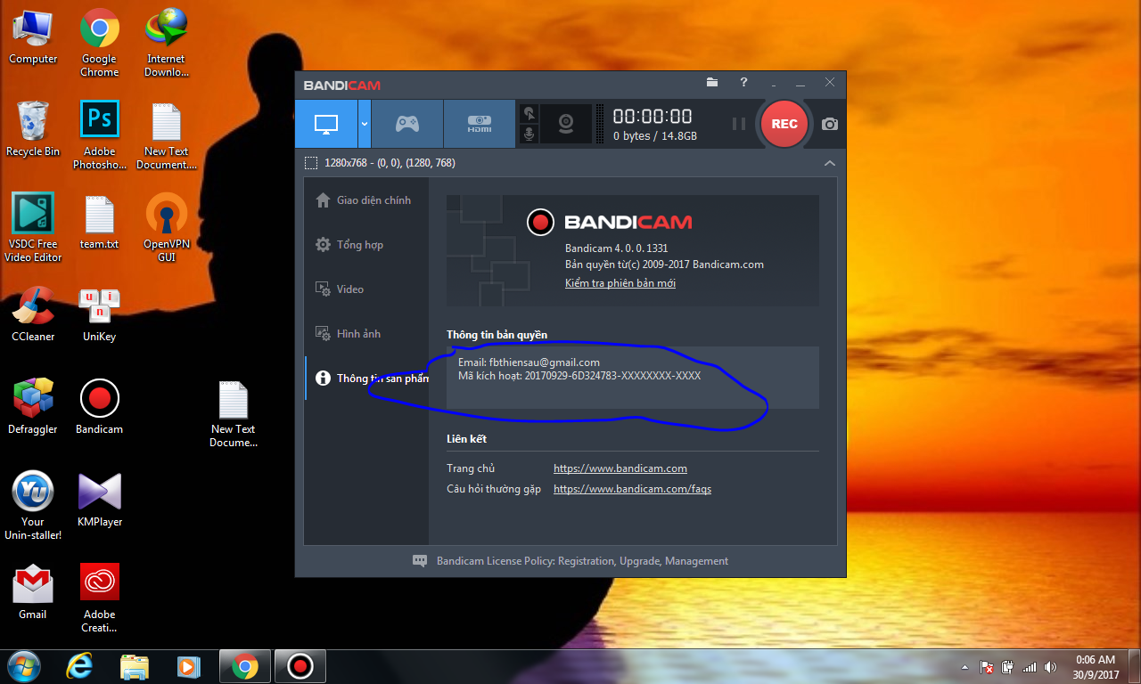bandicam full crack ứng dụng quay phim màn hình cho window 7,8,10