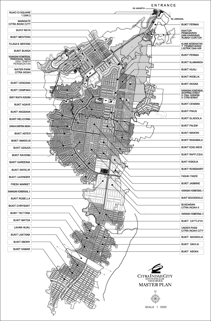 MASTER PLAN CITRA INDAH CITY