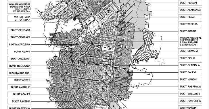 MASTER PLAN CITRA INDAH CITY