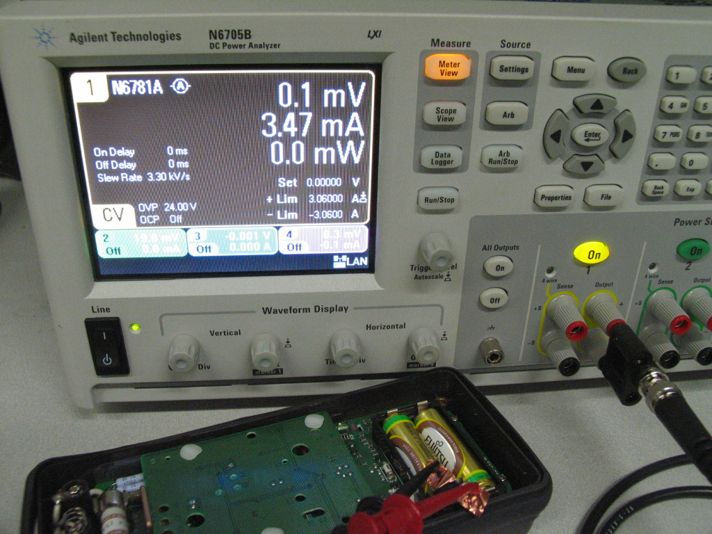 Watt's Up?: Battery drain analysis of handheld HP 973A multimeter