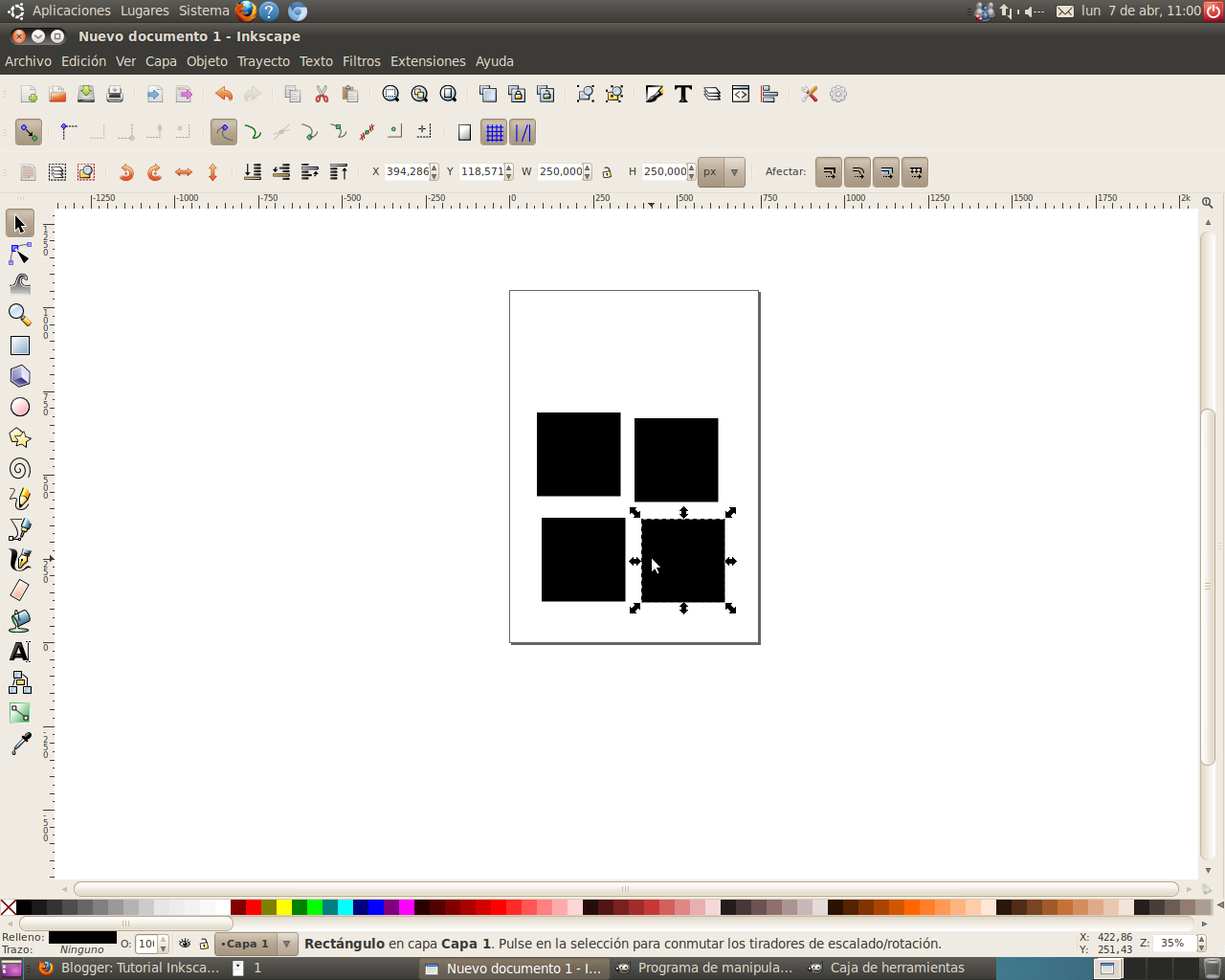 Tutorial Inkscape: Logo 4