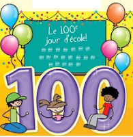 Écureuil Brun: Fêter le 100ème jour d'école