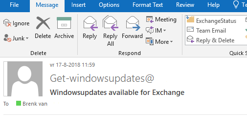 There's a script for that: Get notified by email about pending Windows ...
