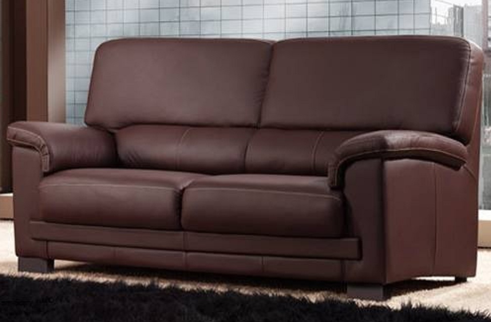 SOFA KULIT ASLI MINIMALIS TYPE 2 SEAT