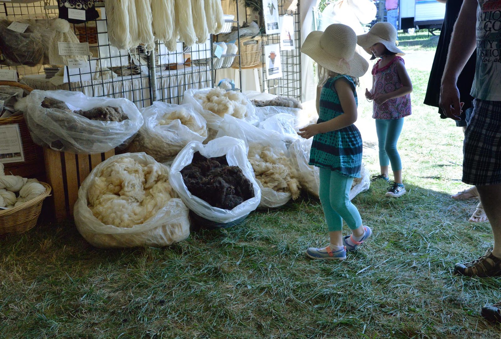 Punkin's Patch: I Really DID Live Through The Wool Festival