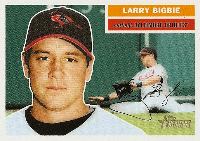 Orioles Card "O" the Day: Larry Bigbie, 2005 Topps Heritage #94