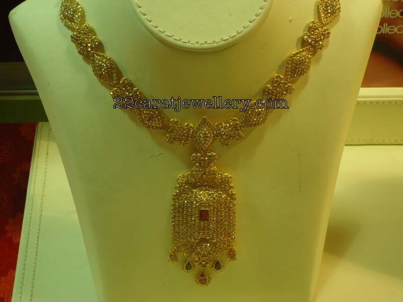 Uncut Diamond Necklaces - Jewellery Designs