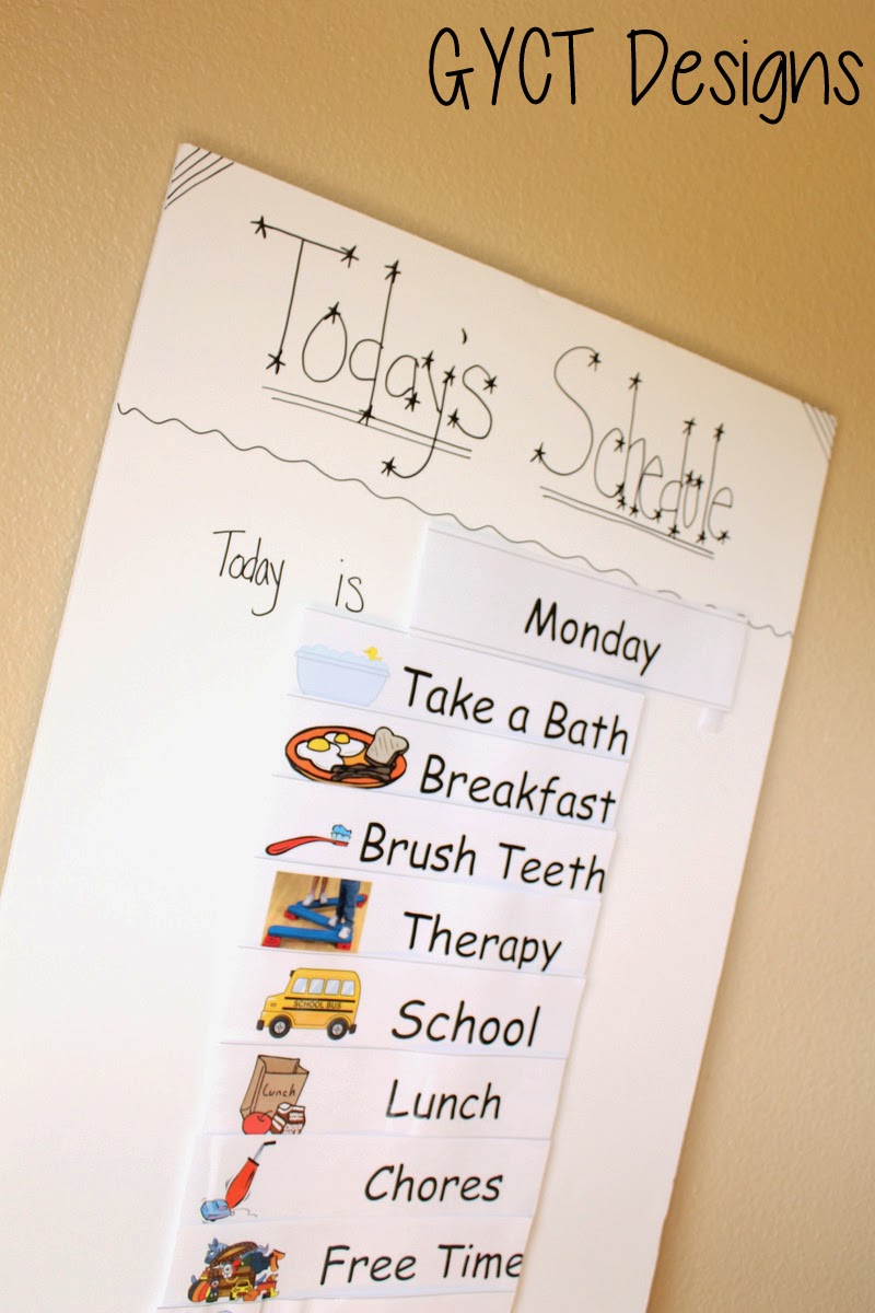 DIY Children's Daily Schedule | Sew Simple Home