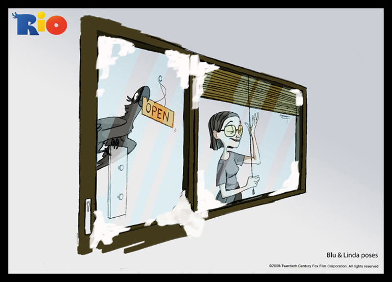 Living Lines Library: Rio (2011) - Character Design