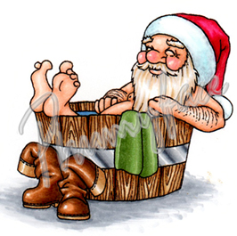 Studio Livskraft: Tomtens julbad, da´n före da´n