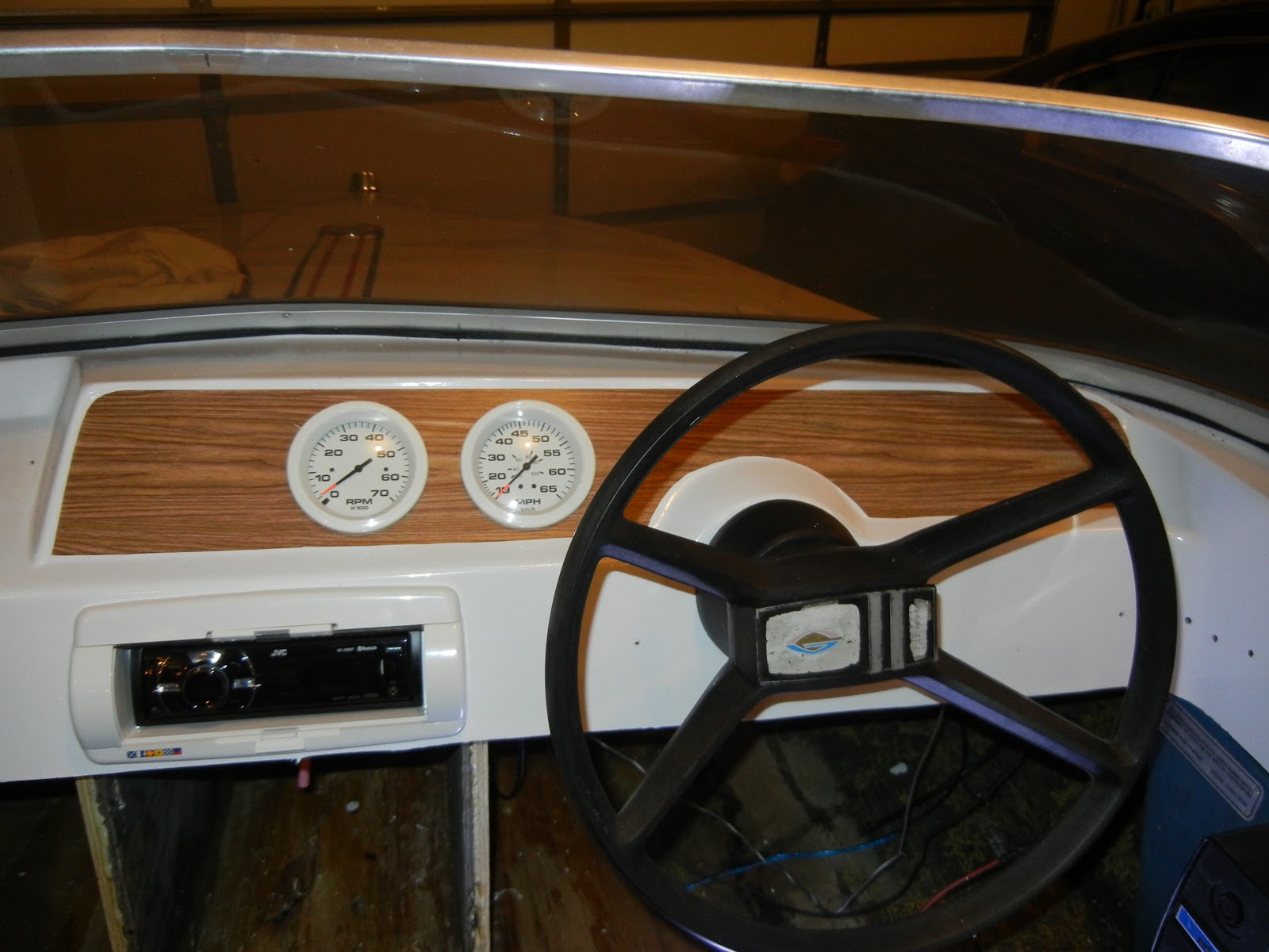 1976 Bicentennial Edition Glastron GT-150: April 12th, 2012 - Dash ...