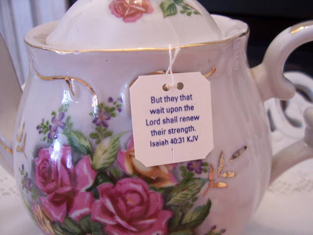 Two Cottages And Tea: Scripture Tea