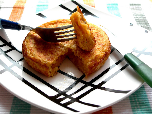 Mini tortillas campesinas - Magdalenas de Chocolate