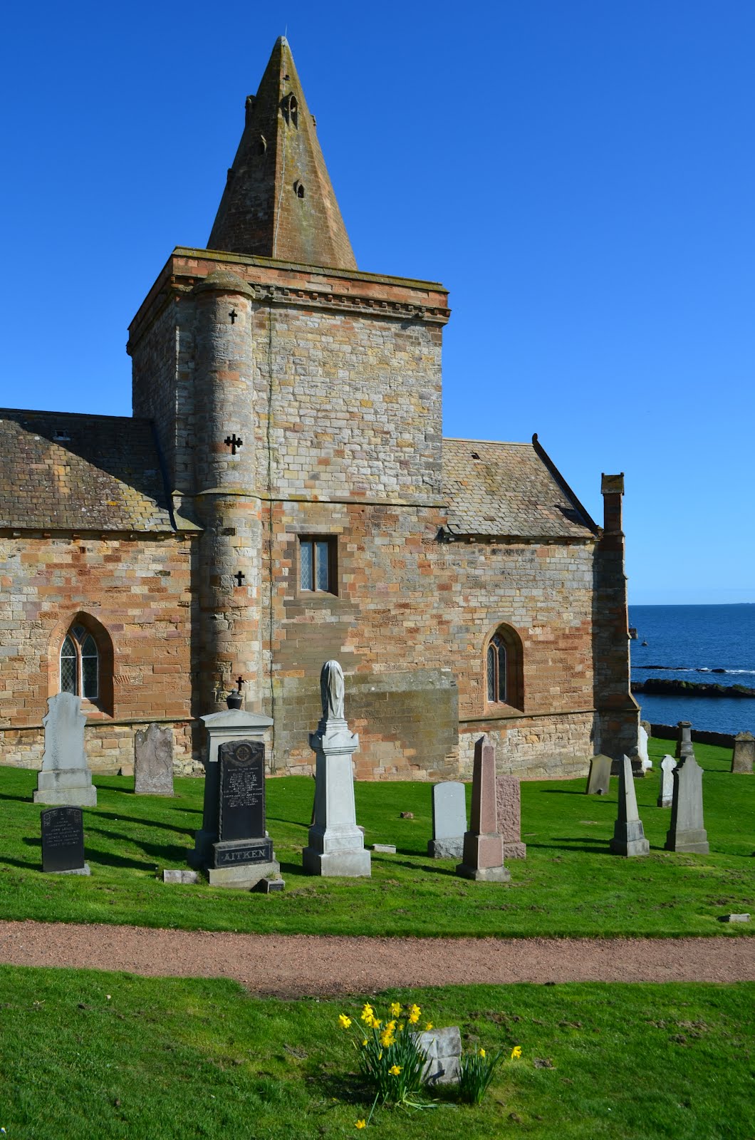 Tour Scotland: Tour Scotland March Photographs Old Church St Monans ...