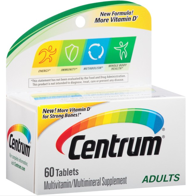 WHOA Centrum Vitamins 33 Cents (Save $5!)