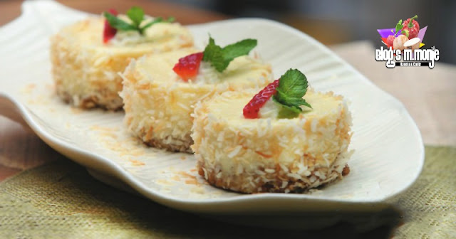 Cheesecake de coco - Cocina con Miguel Monje