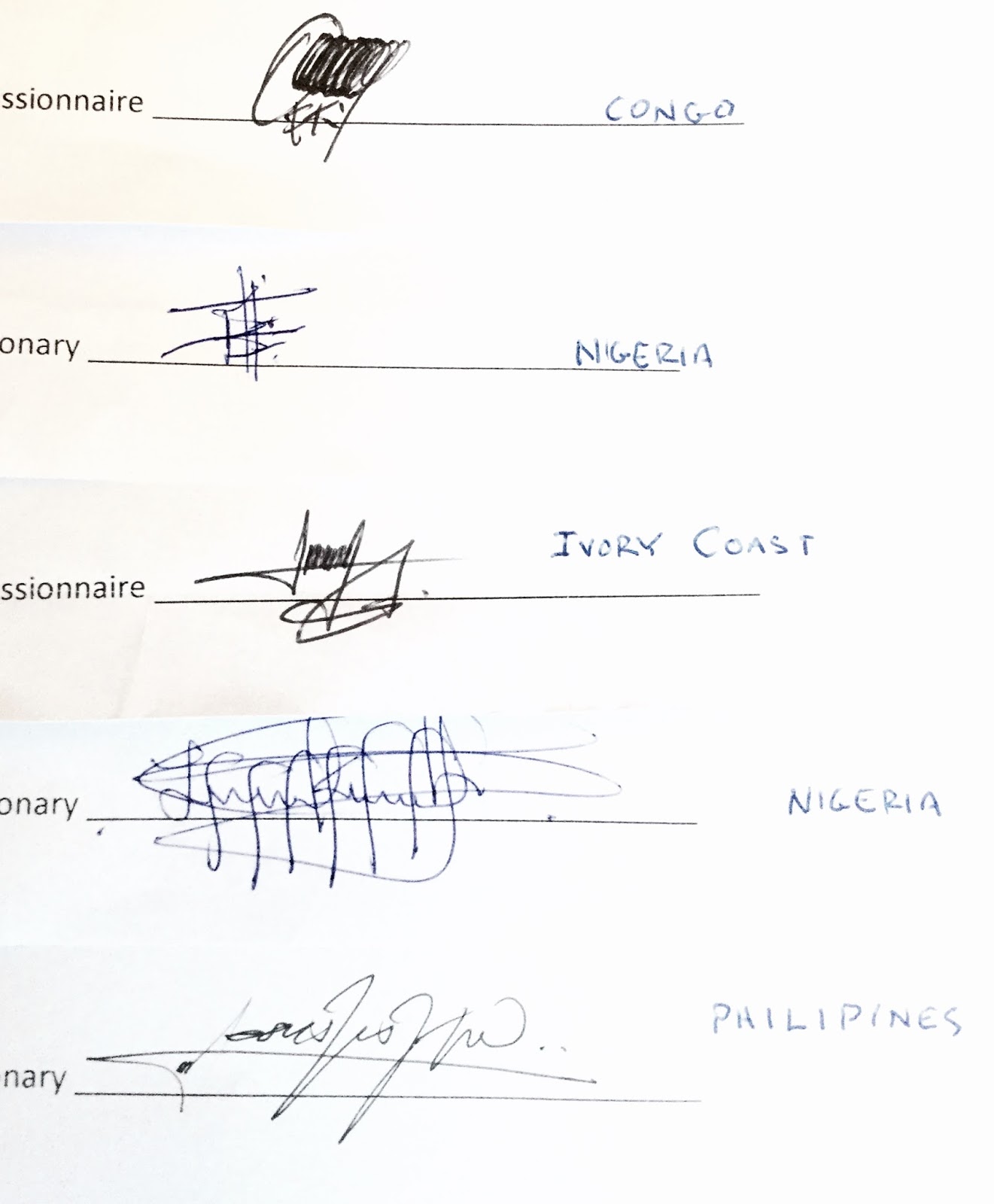 The Ghana MTC: Fancy Signatures and More Temple Photos