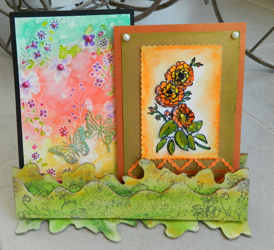 Tando Creative: Paper holder with book cover leftovers: useful art