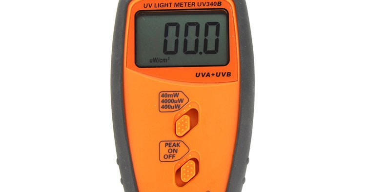 radiation monitor : UV340B เครื่องวัดรังสี UV UV Light Meter