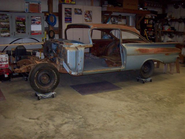 Barn Find Journal: 1959 Chevys (both) project cars for sale