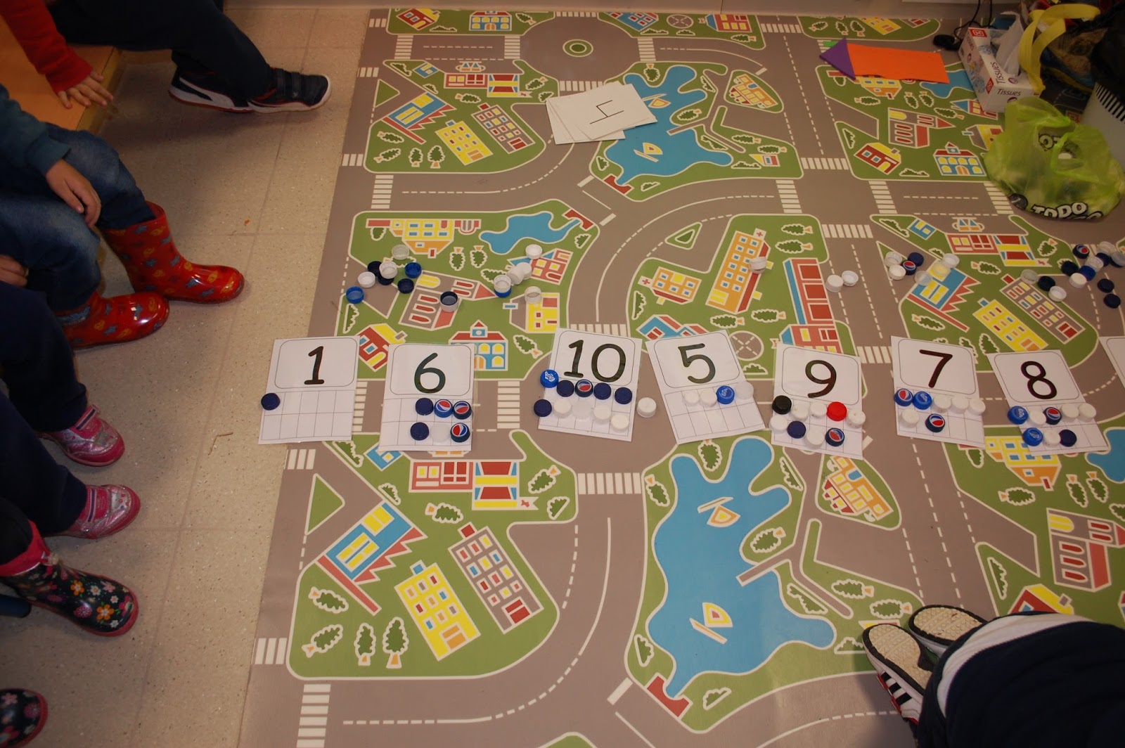 AULA INFANTIL : Jugando con los números