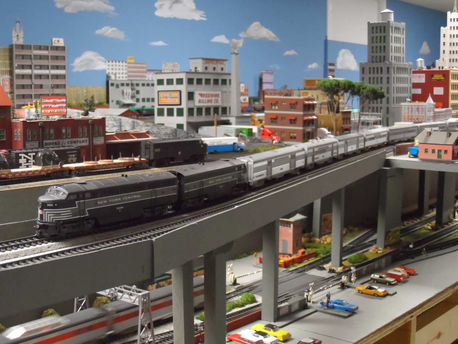 New York Central Train Layout: Updated New York Central Passenger Cars