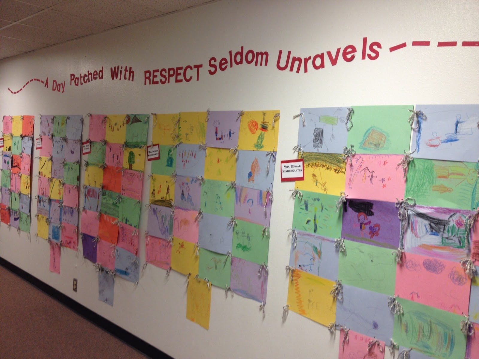 School Counselor Chronicle: Respect Quilts