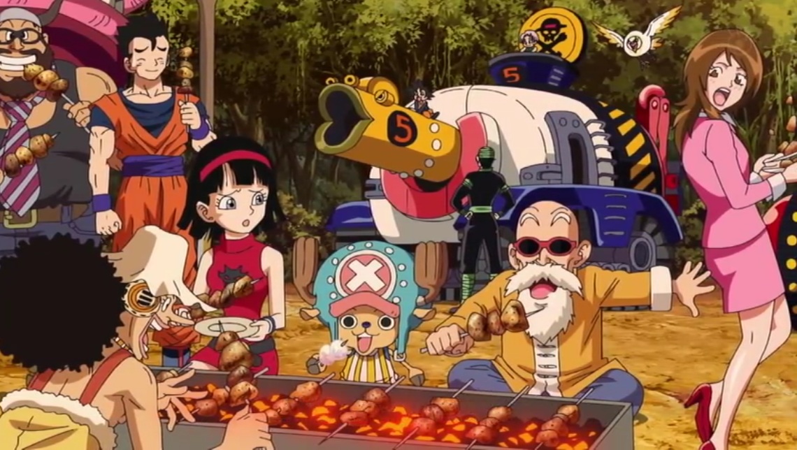 Monster Bego: Anime - Goku, Luffy, & Toriko