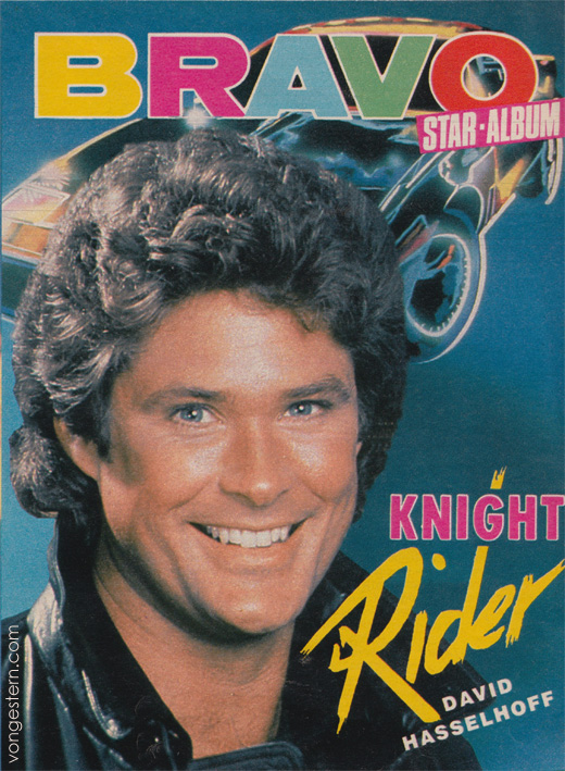 vongestern Blog: Endlich: David Hasselhoff-Star-Album (1986)