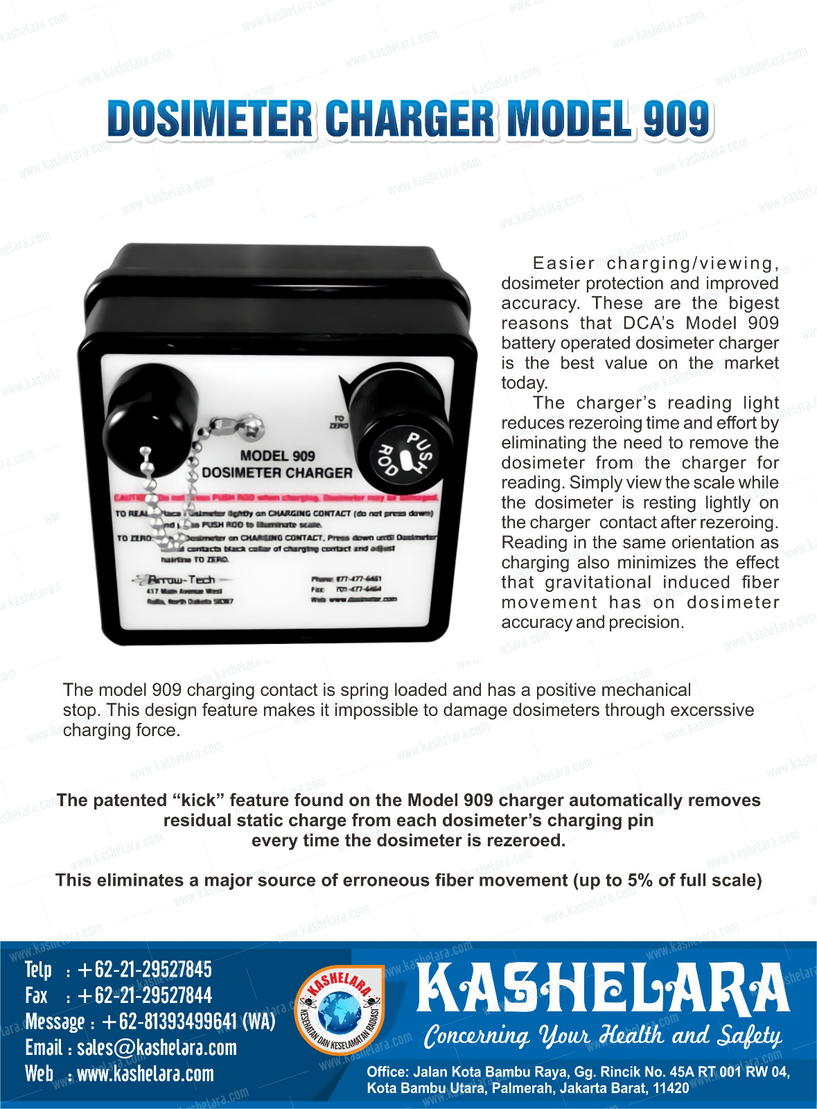 Dosimeter Charger Arrowtech