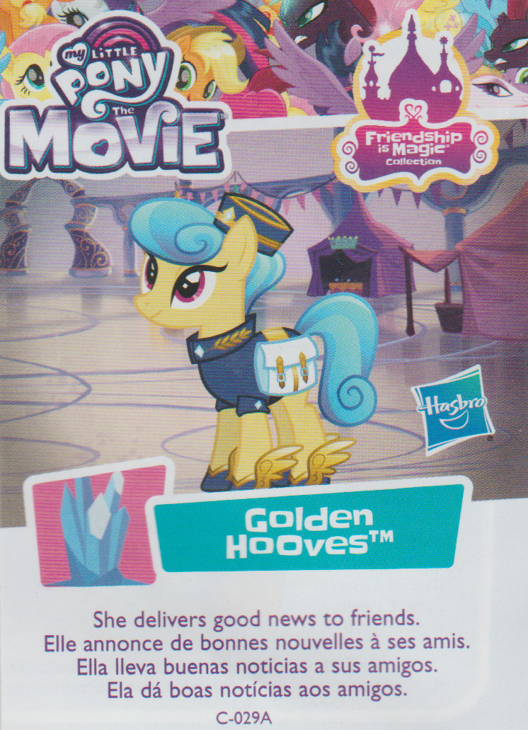 MLP Golden Hooves Blind Bag Cards | MLP Merch
