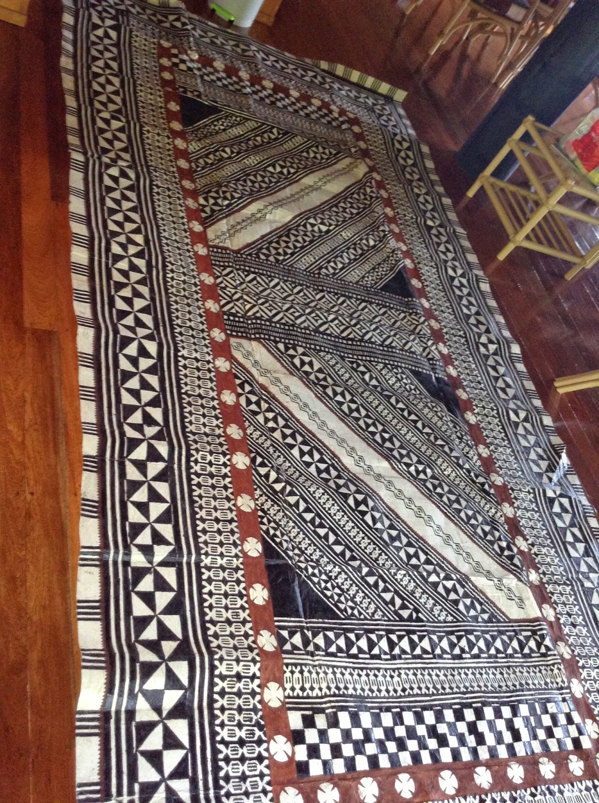 Fiji Mission: "WEAVING AND TAPPA CLOTH"