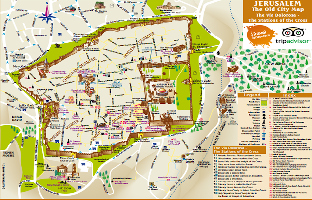 Sala de Embarque: Conhecendo a antiga cidade murada de Jerusalém por ...