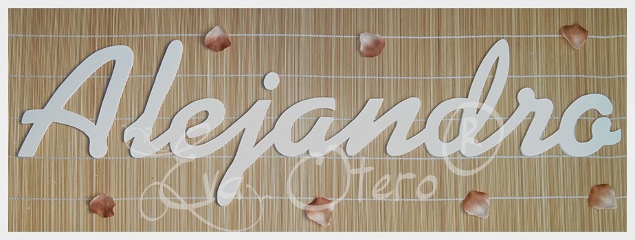 SILUETAS INFANTILES EVA OTERO: LETRAS!!!